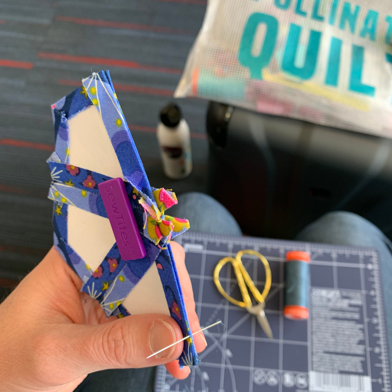 SewTites - Magnetic Sewing Pins & the Sew Magnetic Cutting System