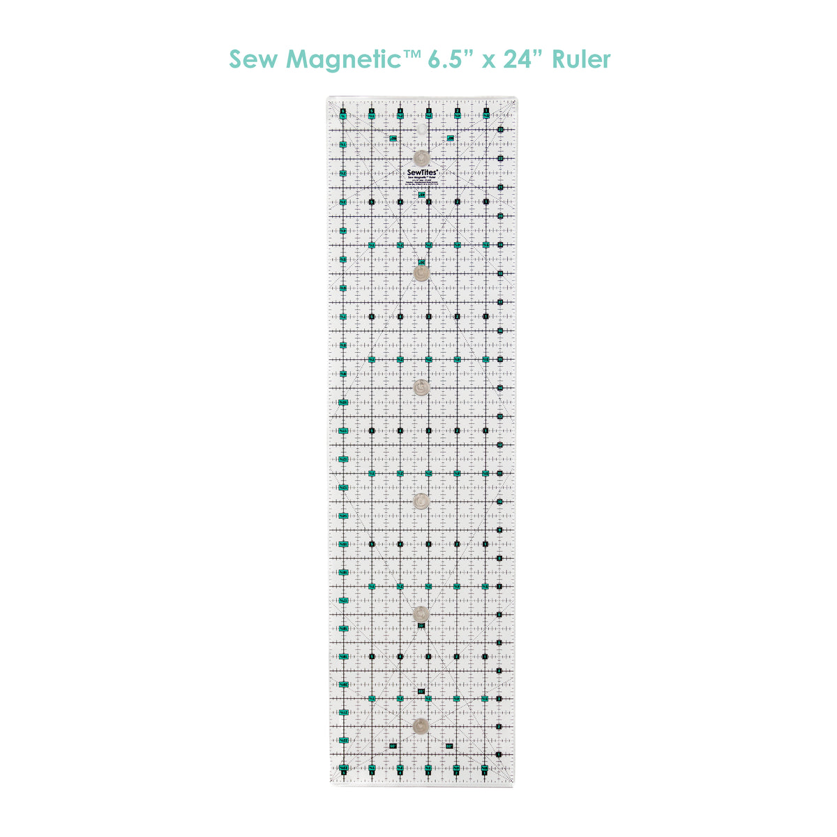 Sew Magnetic 6.5 x 24" Ruler by SewTites